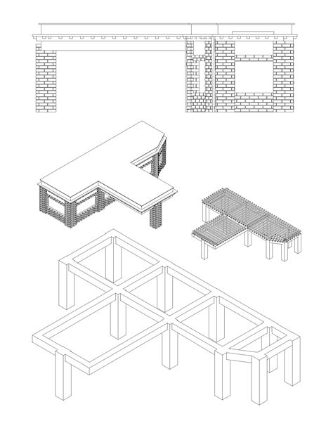 Primary Structure Brick Centre Column