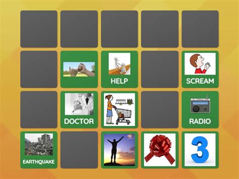 Earthquake Matching Pairs