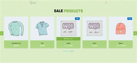 Divi Plugin Highlight Divi Product Carousel Module
