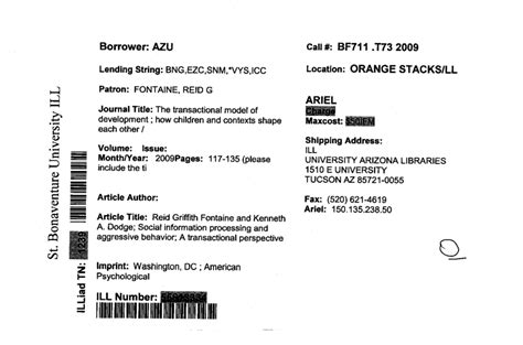 Pdf Social Information Processing And Aggressive Behavior A Transactional Perspective