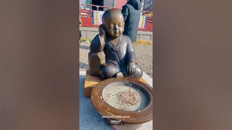 කොරියාවෙ තියෙන තවත් ලස්සන පන්සලක් 🙏 Korea Travel Youtube