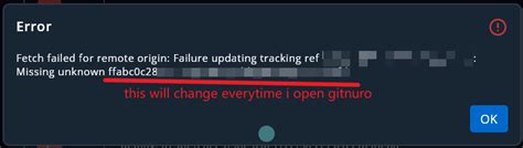 Git Fetch Problem Issue JetpackDuba Gitnuro GitHub