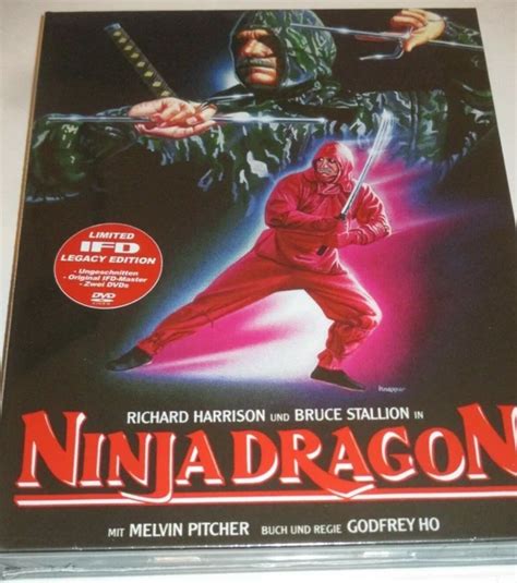 Mediabook Wmm Ninja Dvd Neu Action Richard Harrison Uncut Lim Eur