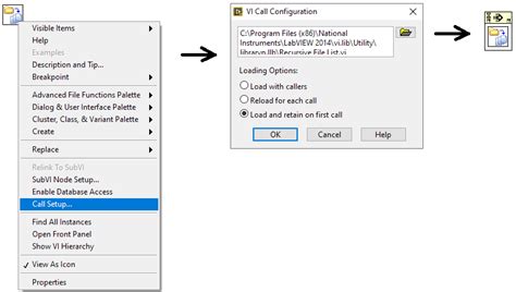 test find dynamic subvi calls ni community