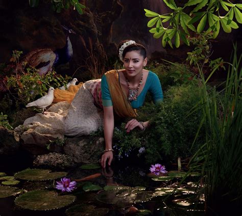 Bollywood Hot Smile Pretty Face Brunette Model Pose 1080p