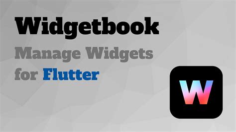 學會運用 flutter widgetbook，該管好自己和公司的元件庫了！ by yii chen flutter formosa