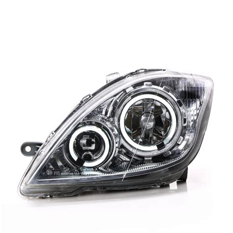 چراغ جلو اسپرت تیبا ۱ و ۲ طرح نئون گلس گرد 3d فروشگاه لوازم اسپرت