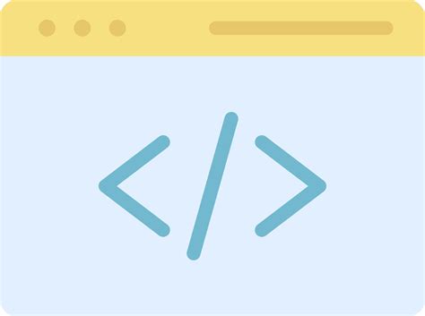 Programming Flat Color Icon Vector Art At Vecteezy