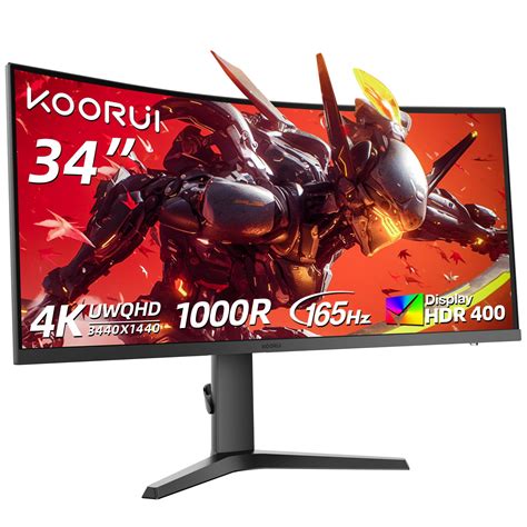 Snapklik Com Koorui Inch Ultrawide Curved Monitor Gaming Monitor Hz Ms Hdr Wqhd
