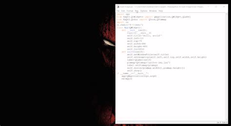 PyQt Message Box And Load Image Source Example