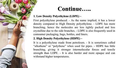 Polyethylene And Its Polymerization Pptx