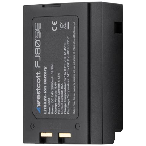 Fj80 Se Lithium Ion Battery Allens Camera