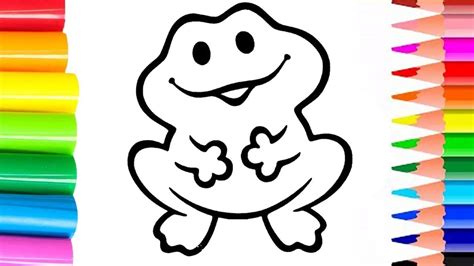 Як намалювати Жабу🐸 Намалювати малюнок Жабу 🎨 Малювання для дітей Youtube