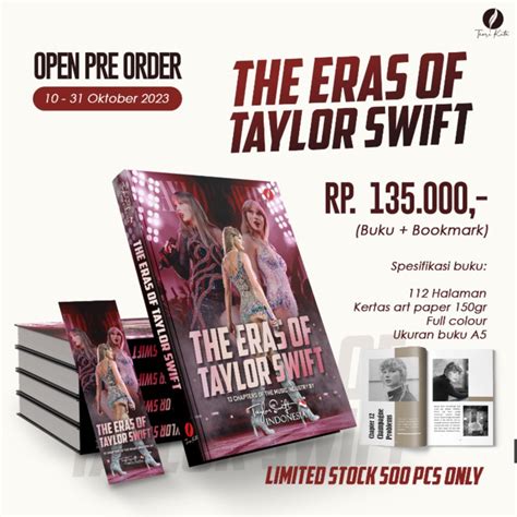 Jual Buku The Eras Of Taylor Swift Shopee Indonesia