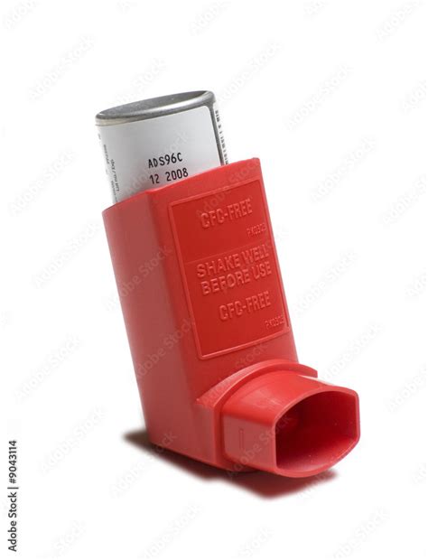 Red Asthma Inhalers