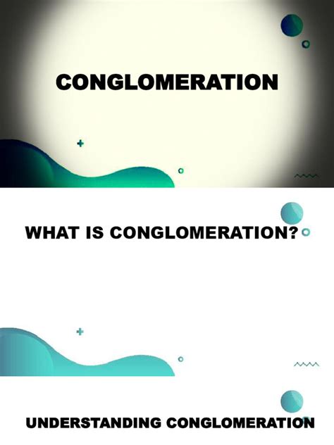 Conglomeration Pdf