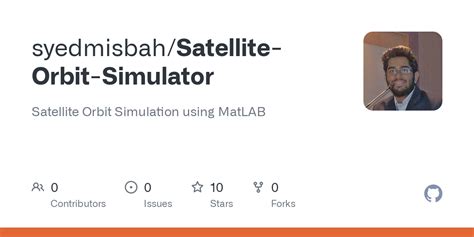 Github Syedmisbahsatellite Orbit Simulator Satellite Orbit
