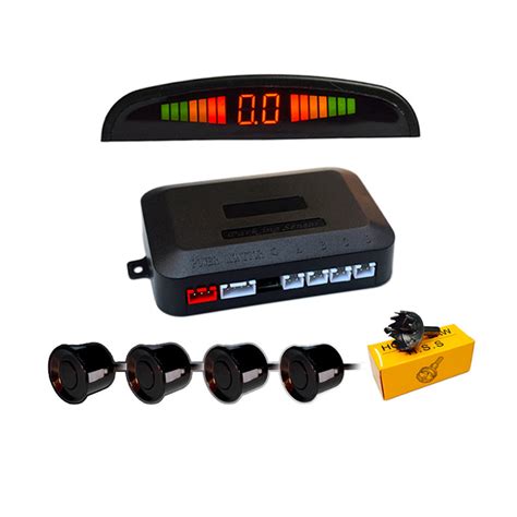 Aiuphing Car Parking Sensors 4 Sensors Kit Parking Sensors Radar Buzzer Desplay Led Acoustic Aiuphing Car Parking Sensors 4 Sensors Kit Parking Sensors Radar Buzzer Desplay Led Acoustic