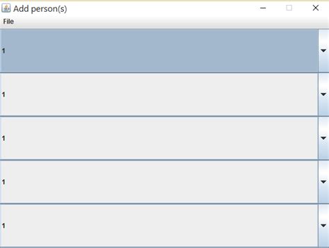 Java ArrayList Of JComboBoxes Causing JComboBoxes To Lock To Each Other Stack Overflow
