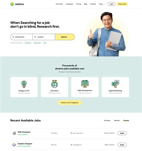 react js website templates and landing pages — web3templates