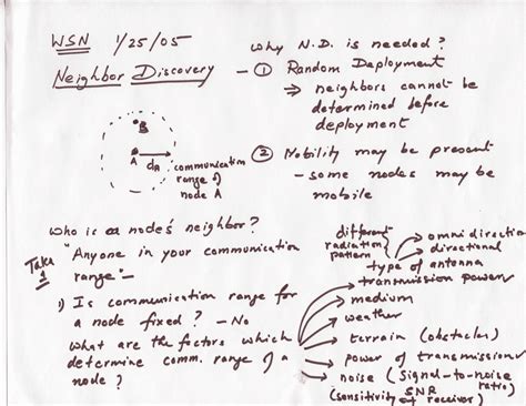 Handout Notes For Neighbor Discovery Cse 494 Docsity