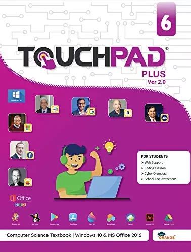touchpad plus ver 2 0 computer book class 6