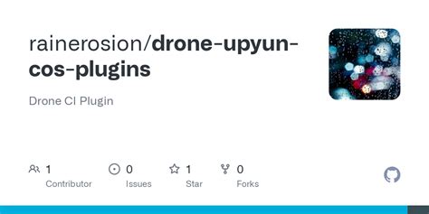 Github Rainerosiondrone Upyun Cos Plugins Drone Plugins