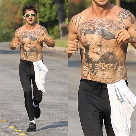 Shia Labeouf Muscles