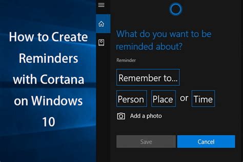 How To Create Reminders With Cortana On Windows 10
