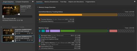 what on earth is reserved memory and why is killing me unity