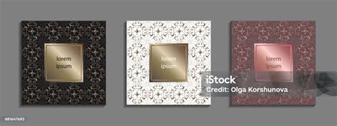 럭셔리 표지 템플릿 설정 합니다 플 래 카드 배너 전단지 프레 젠 테이 션 및 카드에 대 한 벡터 커버 디자인 0명에 대한 스톡 벡터 아트 및 기타 이미지 Istock