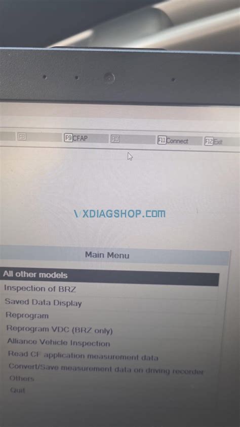 vxdiag subaru ssm3 ‘communication initialization failed solution