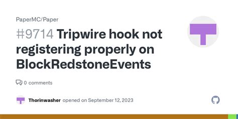 Tripwire Hook Not Registering Properly On Blockredstoneevents · Issue