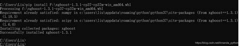 安装xgboost库xgboostwhl Csdn博客