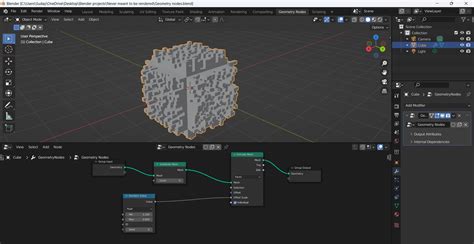 I Am New To Blender And I Made This Geo Node Setup Without Any Tutorial