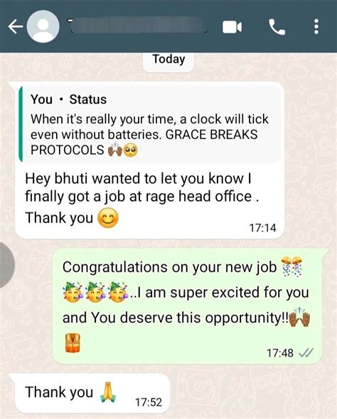 Interview Passed ️ Contract Signed ️ Office Space Offered ️ New Job And… Makwande Gcora🇿🇦