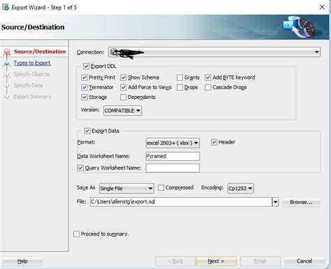 solved oarcle 9i database small convert tables to csv for mysql
