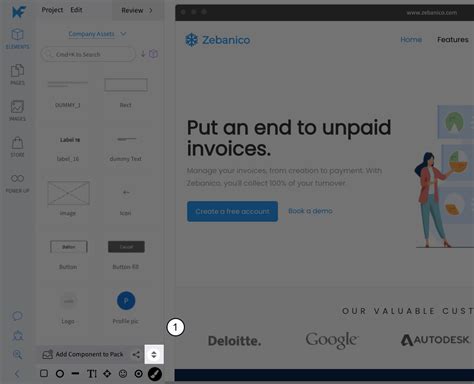 How To Edit And Sort Components In Custom UI Packs MockFlow Help Center