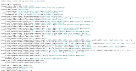 运行一段时间后，爆错： Fatal Error Concurrent Map Writes 是什么原因呢 · Issue 3
