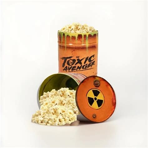 Toxic Avenger Popcorn Bucket 2025 New Cinemark Toxic Avenger Movie