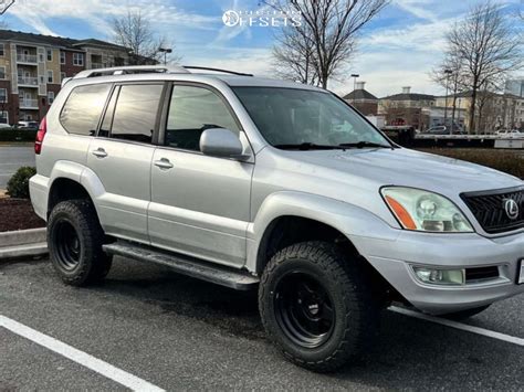 2007 Lexus Gx470 With 17x9 38 Kmc Km728 And 26570r17 Yokohama