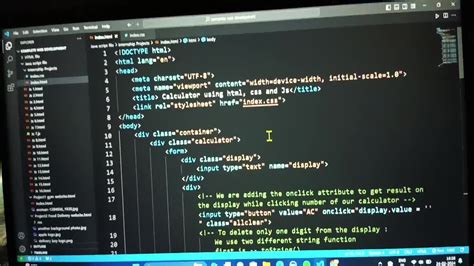 Video Shah Kashish On Linkedin Simple Calculator Using Html And Css