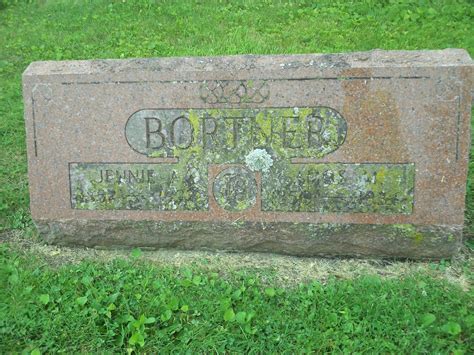 Jane A “jennie” Eichelberger Bortner 1852 1927 Find A Grave Memorial