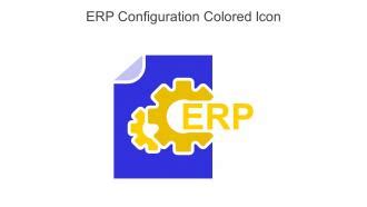ERP Configuration Colored Icon In Powerpoint Pptx Png And Editable Eps Format PPT Sample