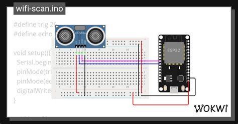 Sensor Ultrasonico Wokwi Esp32 Stm32 Arduino Simulator