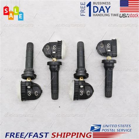 Set4 Tire Pressure Monitor System Tpms For Gm 13516164 13598771
