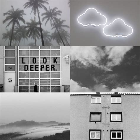 Grey Aesthetic Moodboard Gray Aesthetic Screen Savers Wallpapers ...