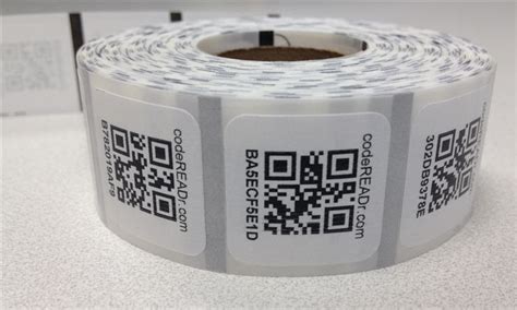 qr code labels available w ids and database