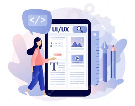premium vector web ui ux design mobile app development application