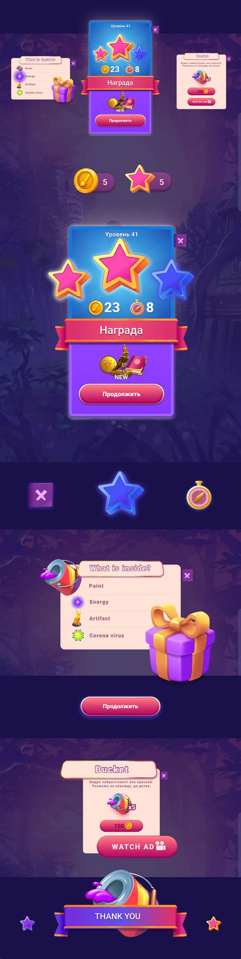 Mobile Game UI Design On Behance Mobile Game UI Design On Behance